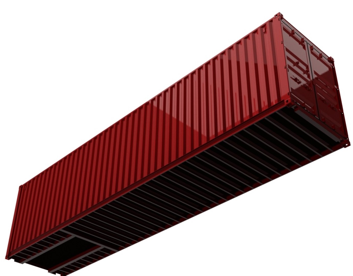 - 40ft Iso Shipping Container Dwg