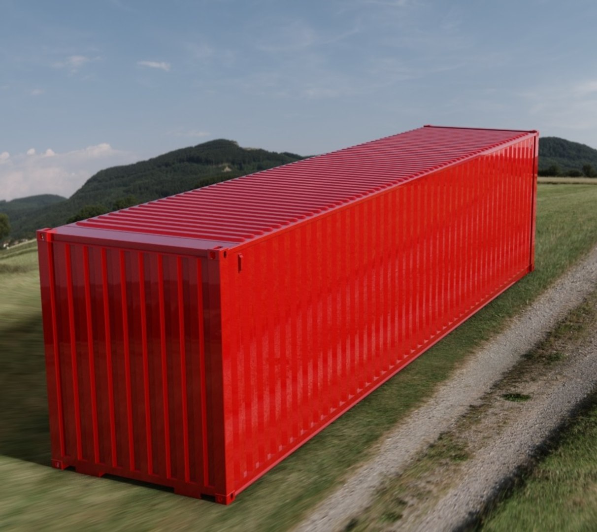 - 40ft Iso Shipping Container Dwg