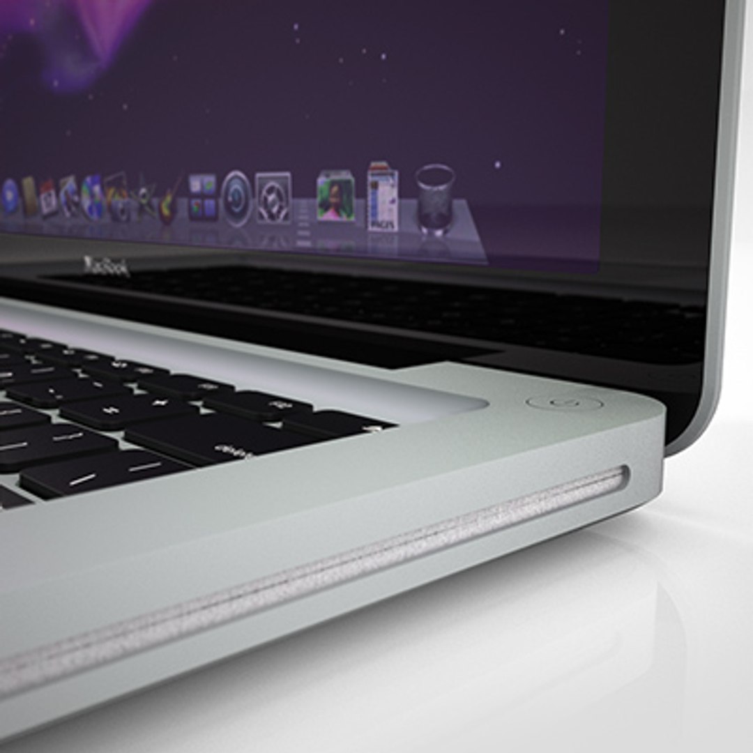 3d Apple Macbook Led Model