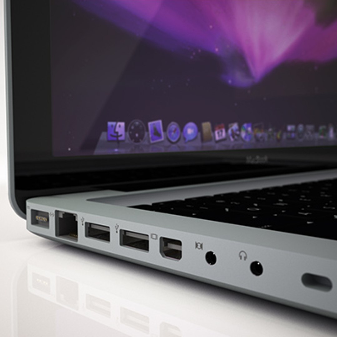 3d Apple Macbook Led Model