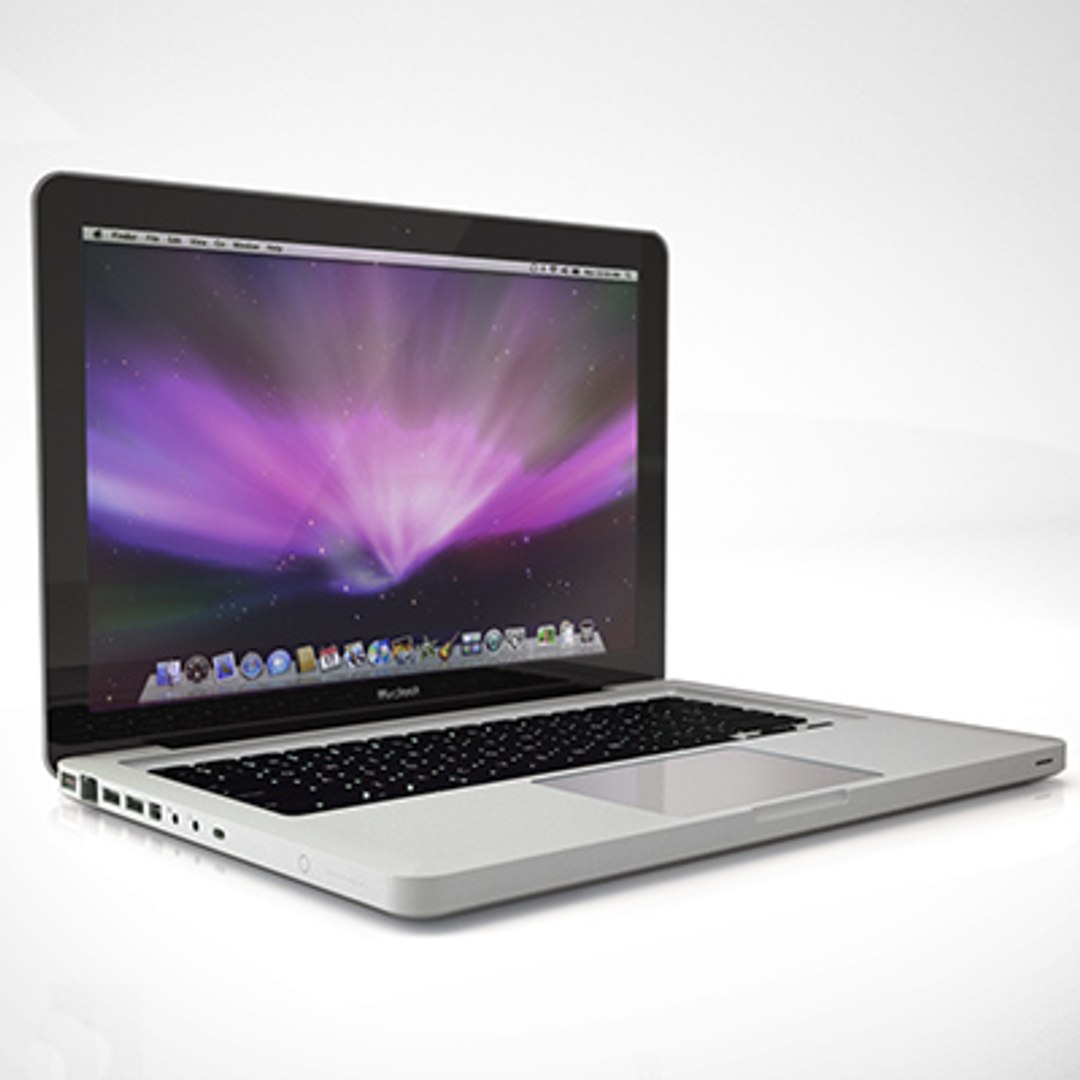 3d Apple Macbook Led Model