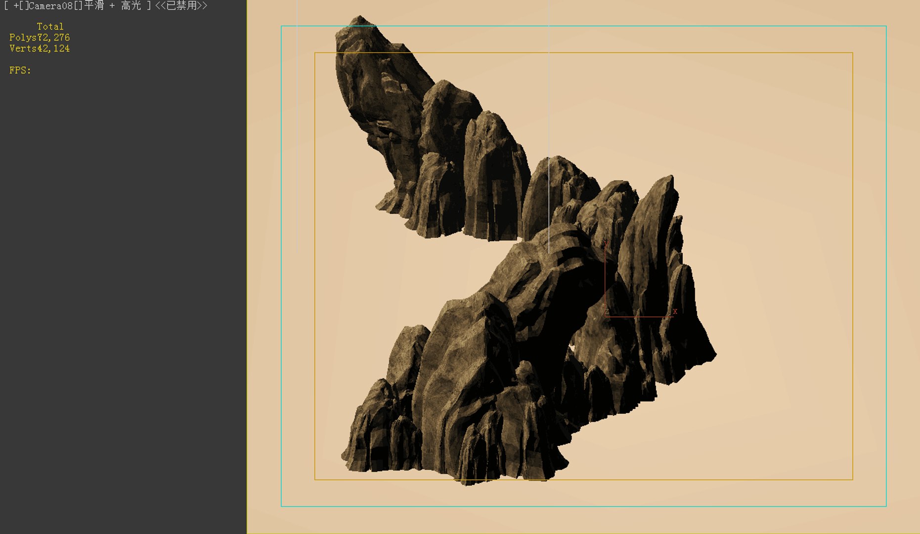 3D Cave Stone Model - TurboSquid 1270079