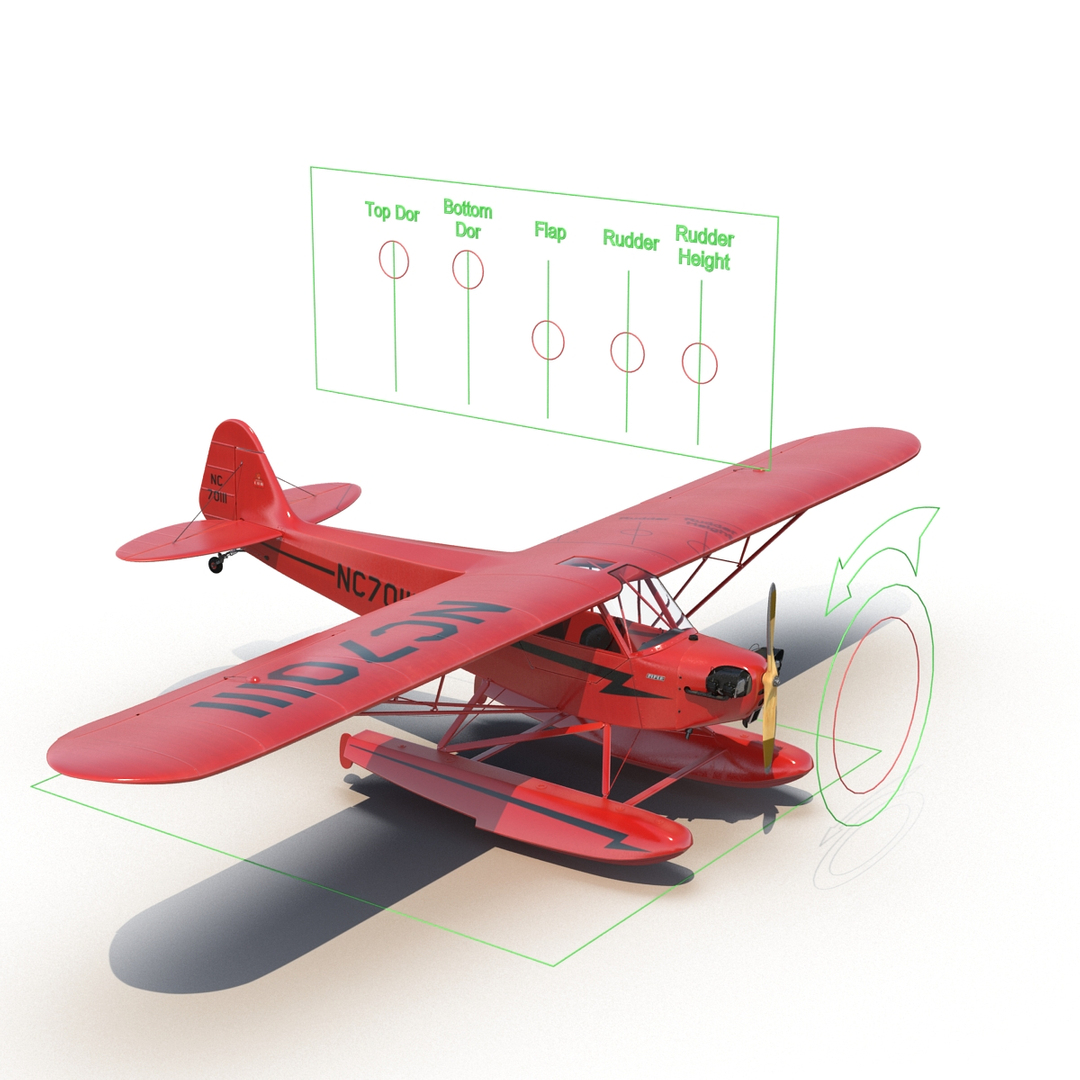 Light Aircraft Piper J Max