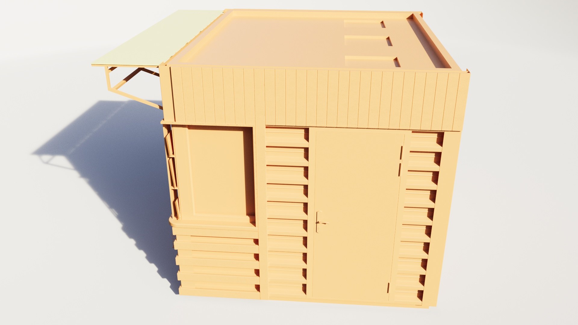 3D Kiosk_paper Model - TurboSquid 2313493