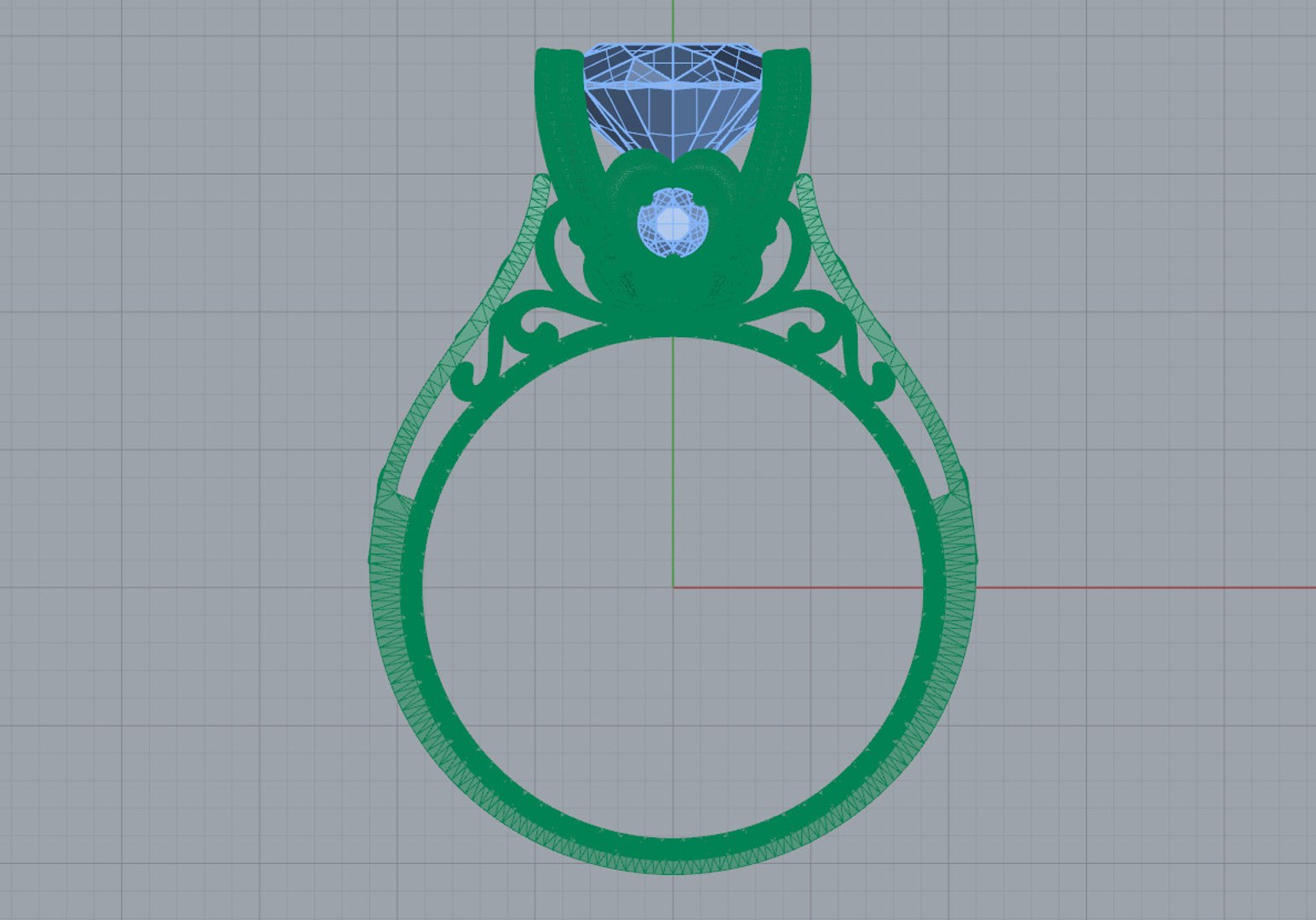 Female Ring 3D Model - TurboSquid 1924187