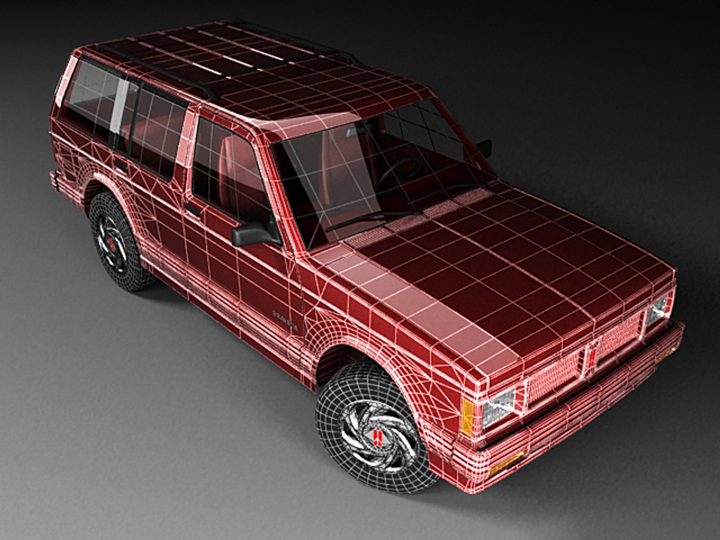 3d 3ds Oldsmobile Bravada