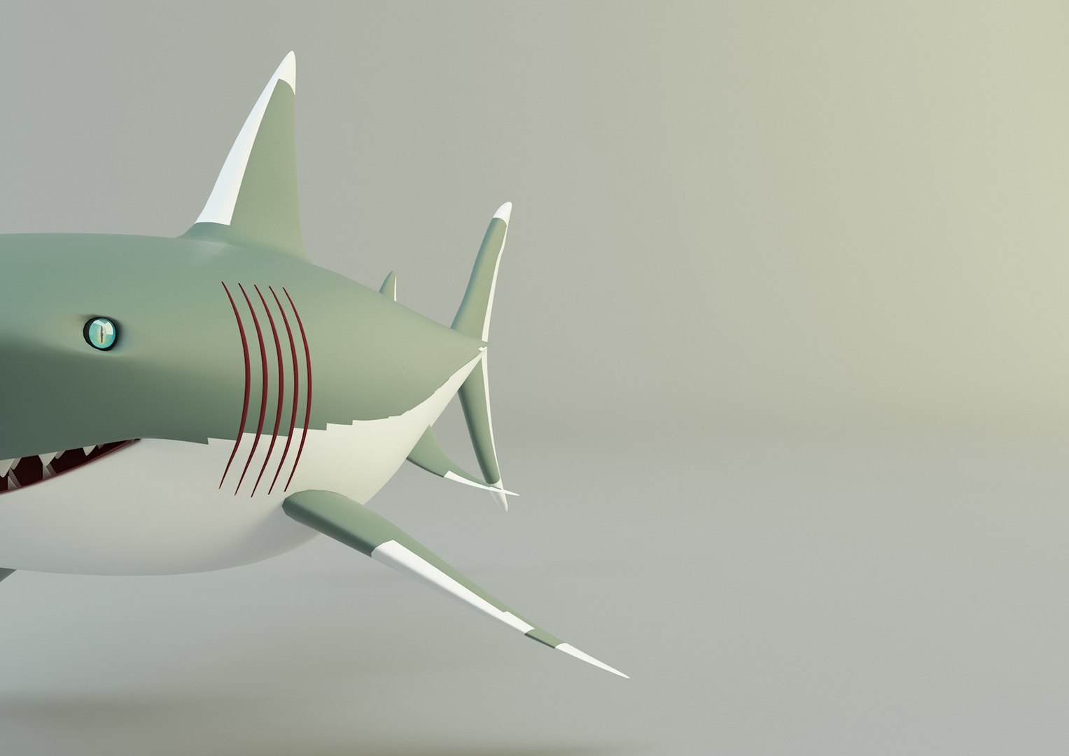 Megalodon Shark Model Model - TurboSquid 2067282
