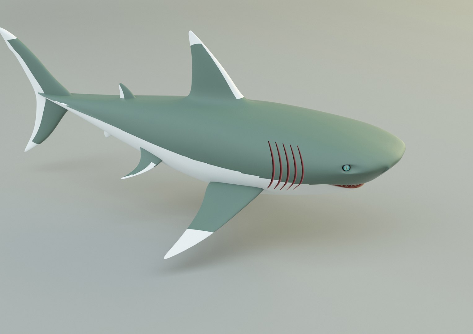 Megalodon Shark Model Model - TurboSquid 2067282