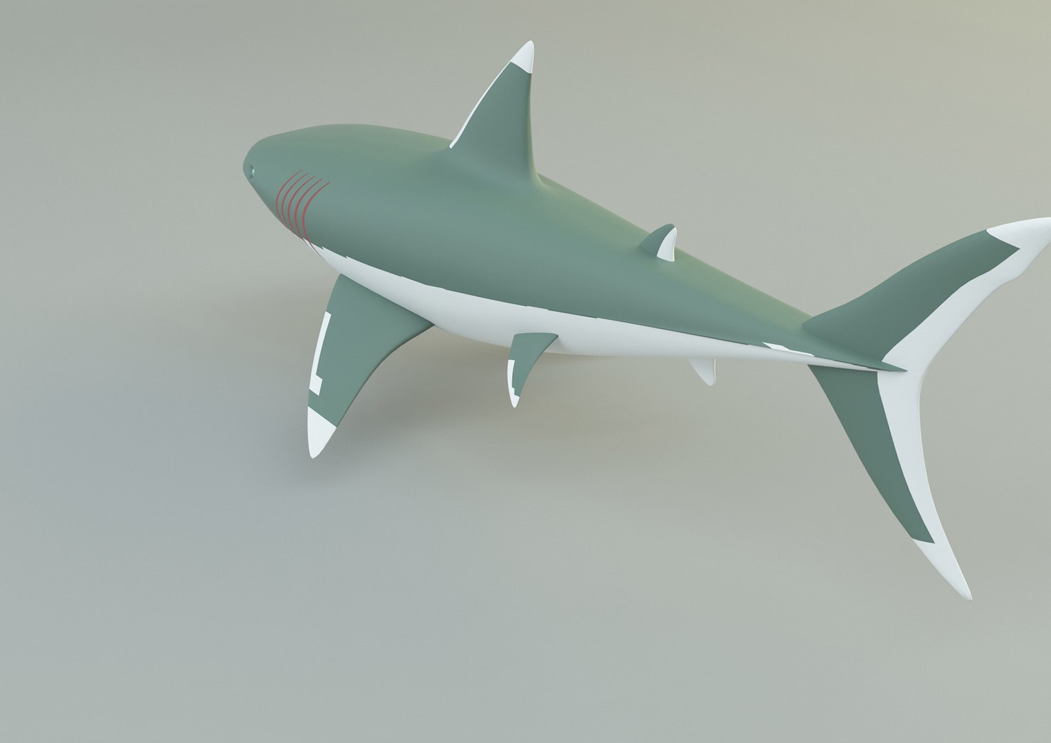 Megalodon Shark Model Model - TurboSquid 2067282
