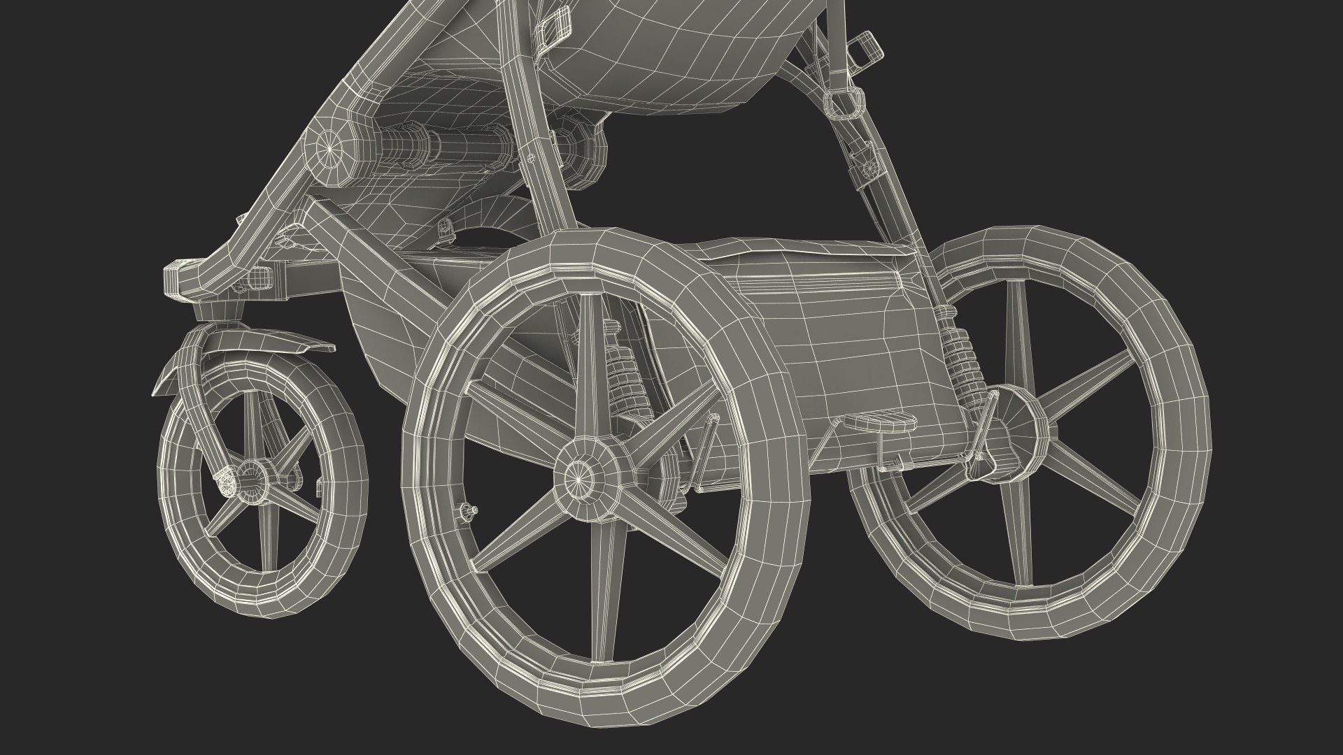 3D Thule Urban Glide 2 Stroller - TurboSquid 2160544