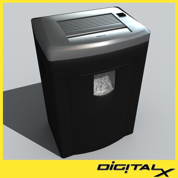 3D Shredder Models | TurboSquid