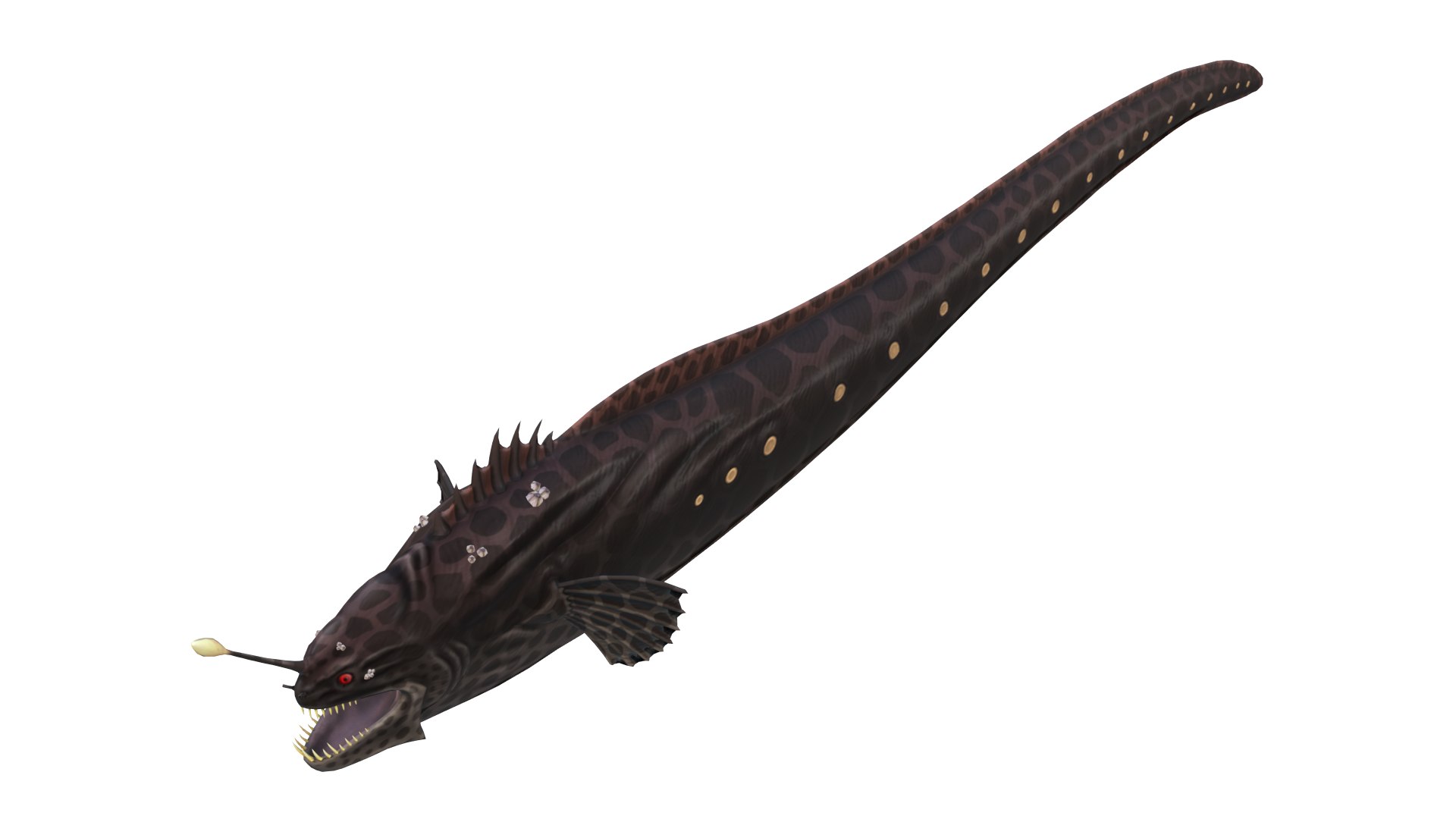 Atlantic Wolffish Fish 3D Model 3D Model - TurboSquid 2311943