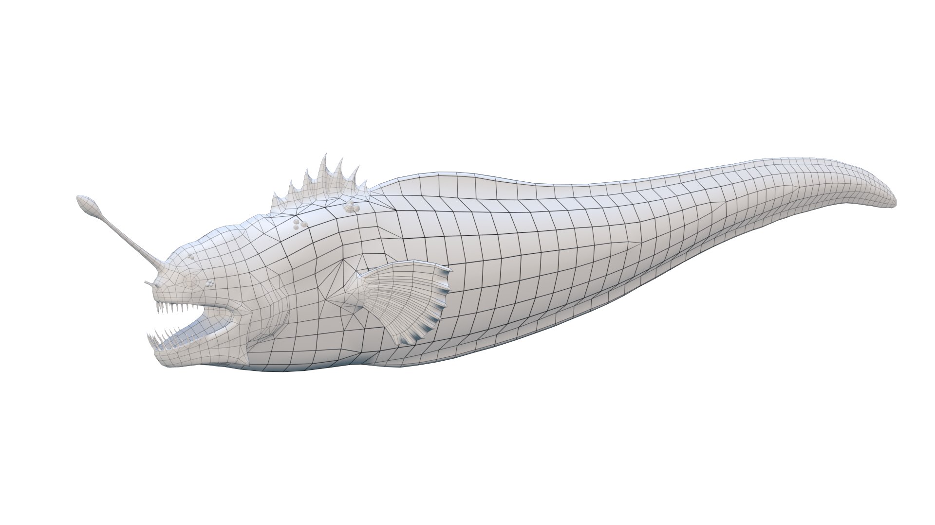 Atlantic Wolffish Fish 3D Model 3D Model - TurboSquid 2311943