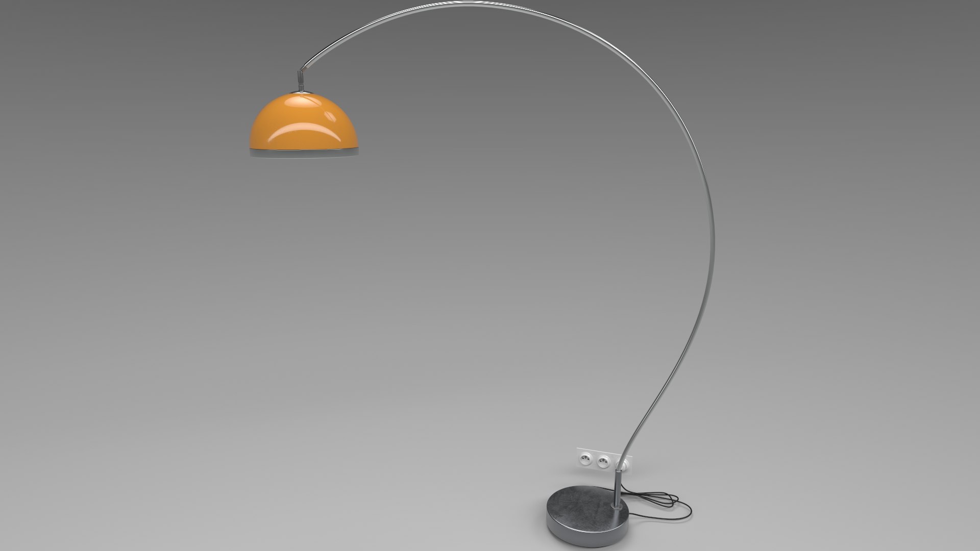 3D Designer Arc Lamp Model - TurboSquid 1695491