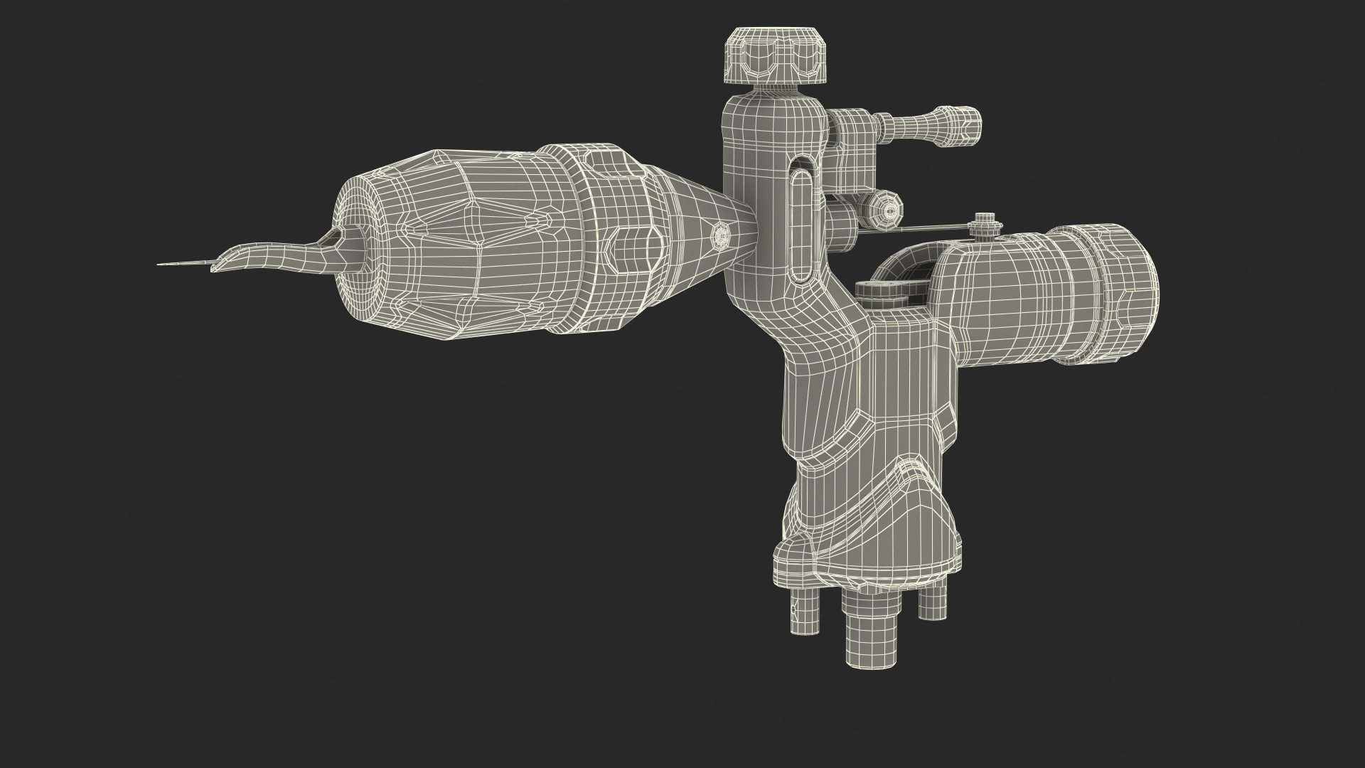 Professional Rotary Tattoo Machine Model - TurboSquid 1667390