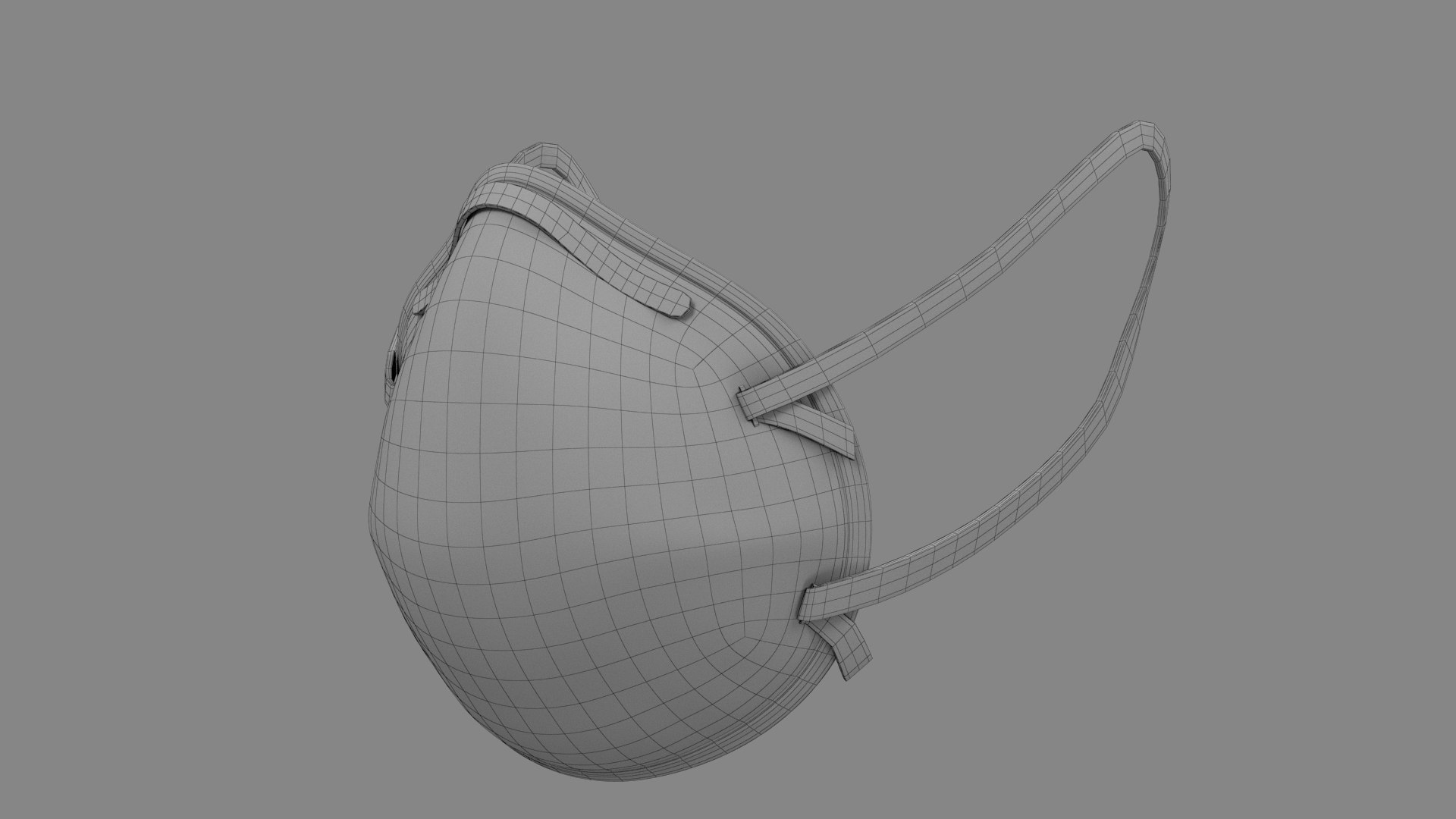 3D N95 Respirator Mask Model - TurboSquid 1525628