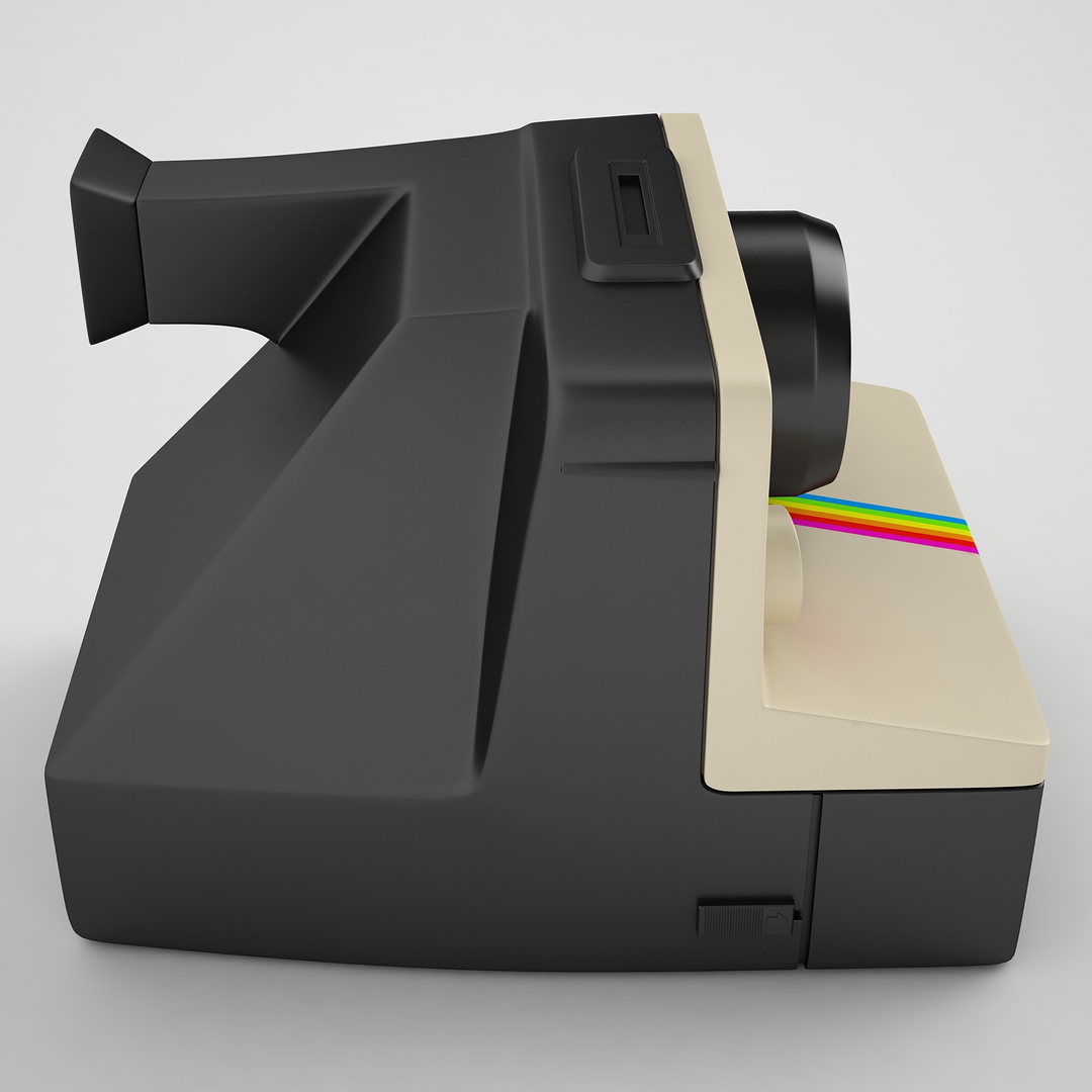 polaroid camera 3d model