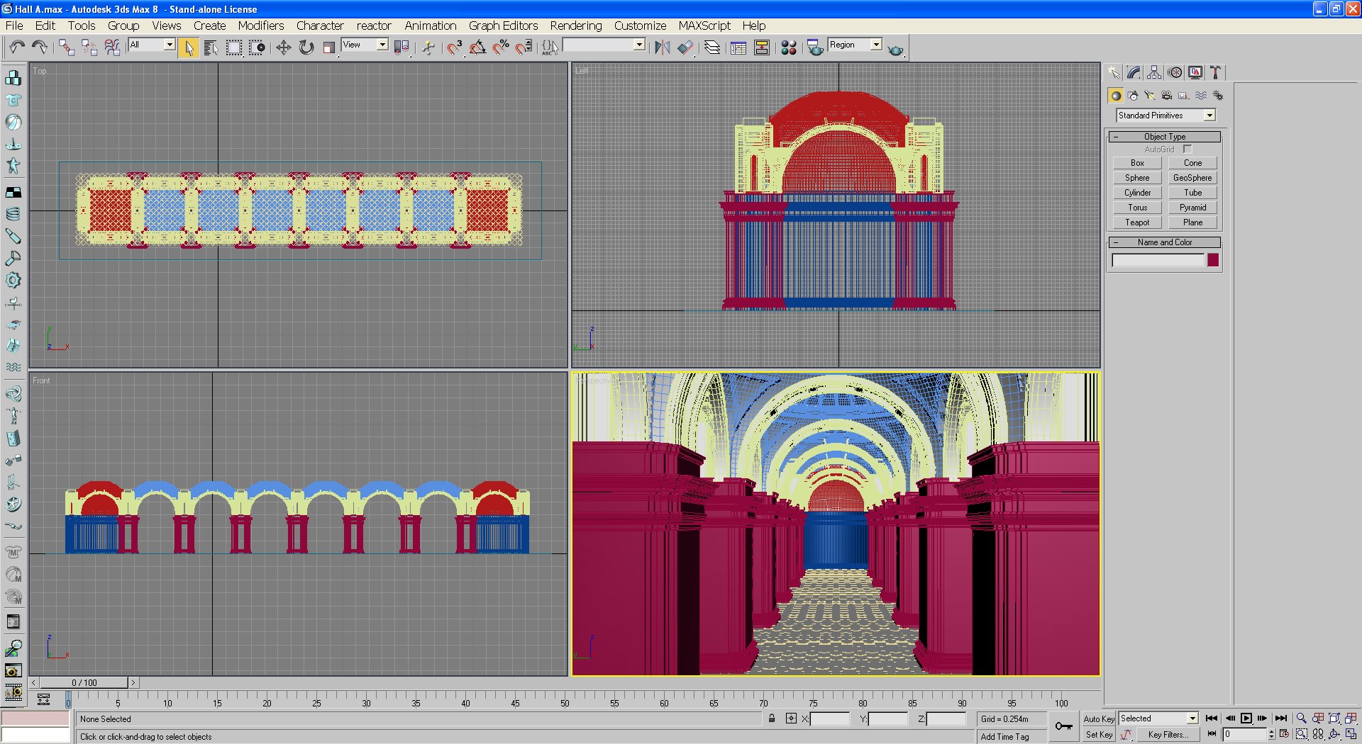 3D Hall Interior Model - TurboSquid 1305759