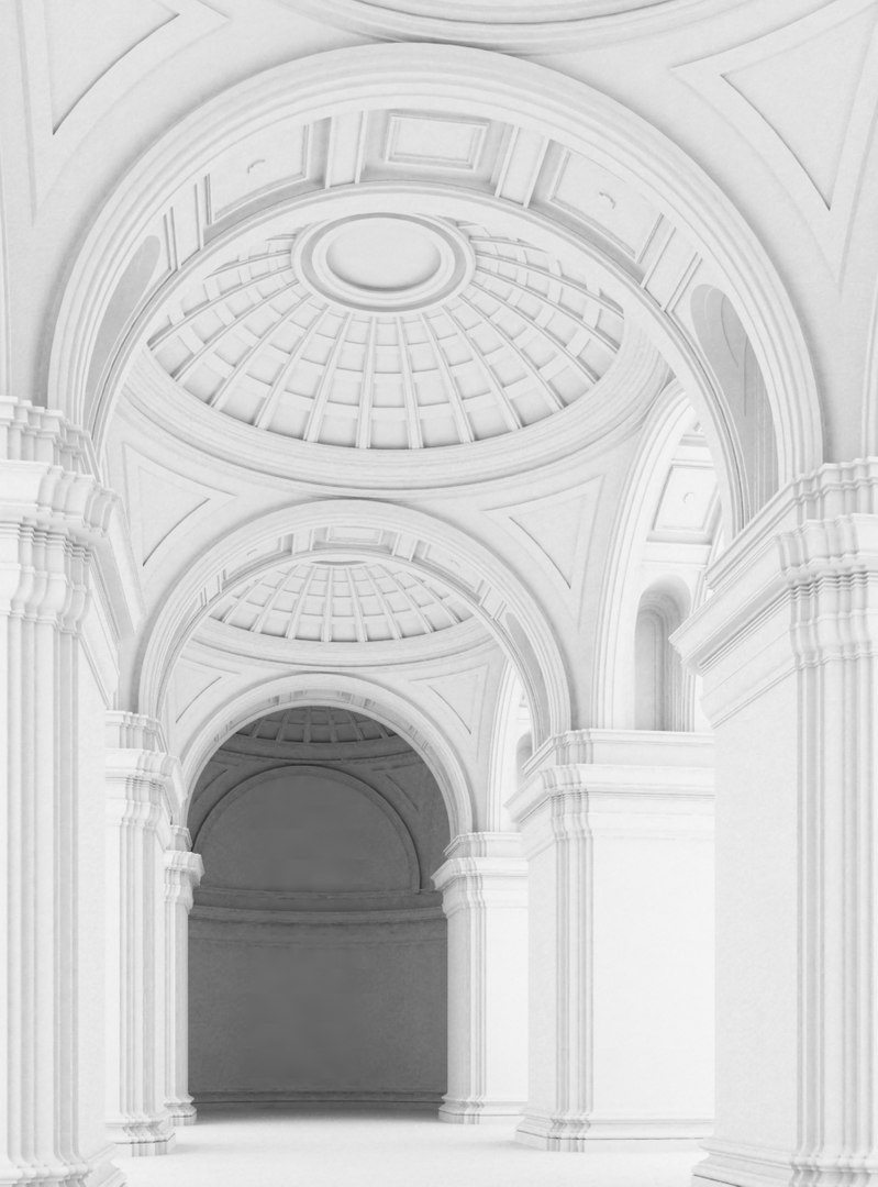 3D Hall Interior Model - TurboSquid 1305759