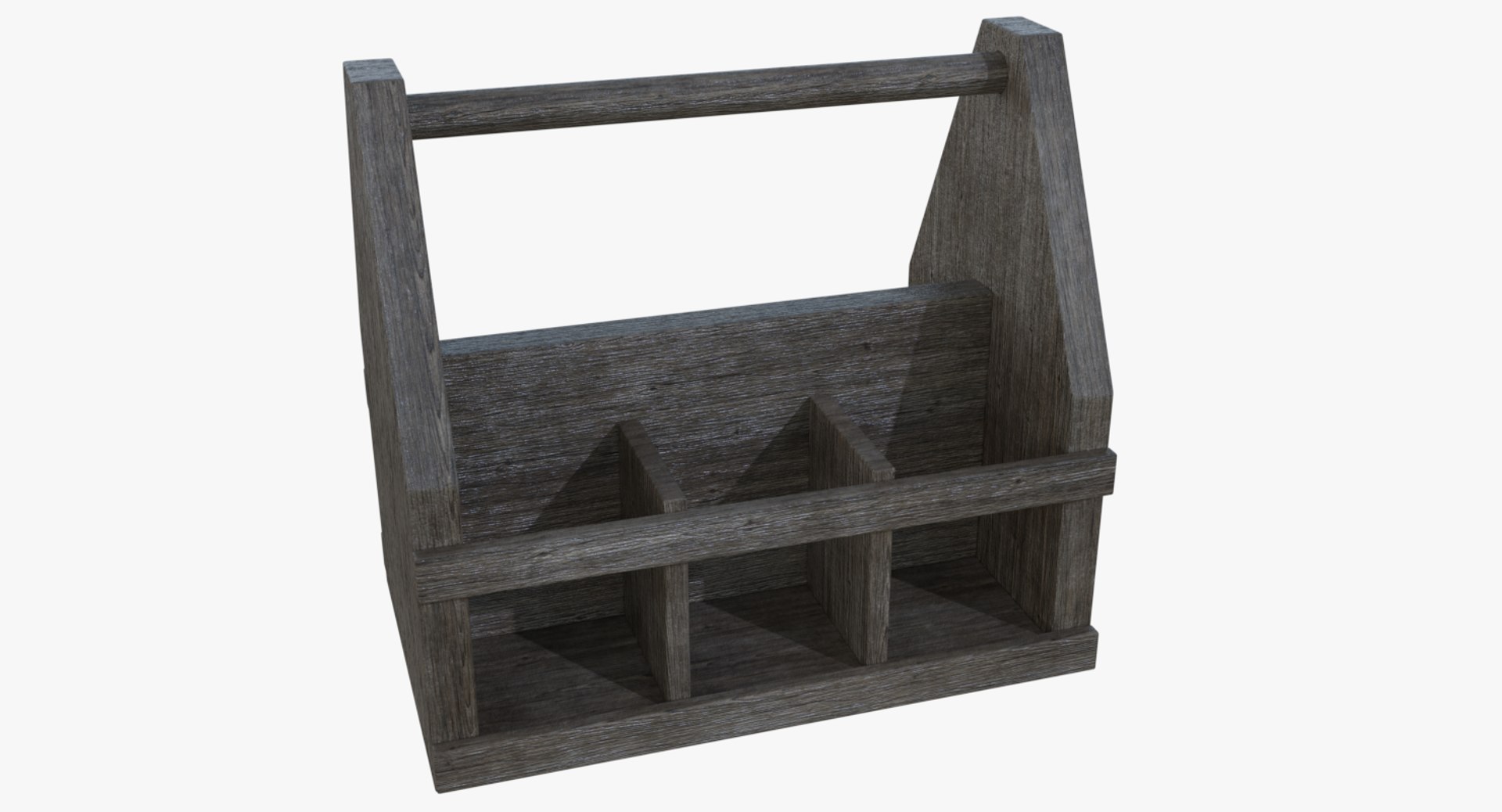 3d Subdivision Beer Carrier Model