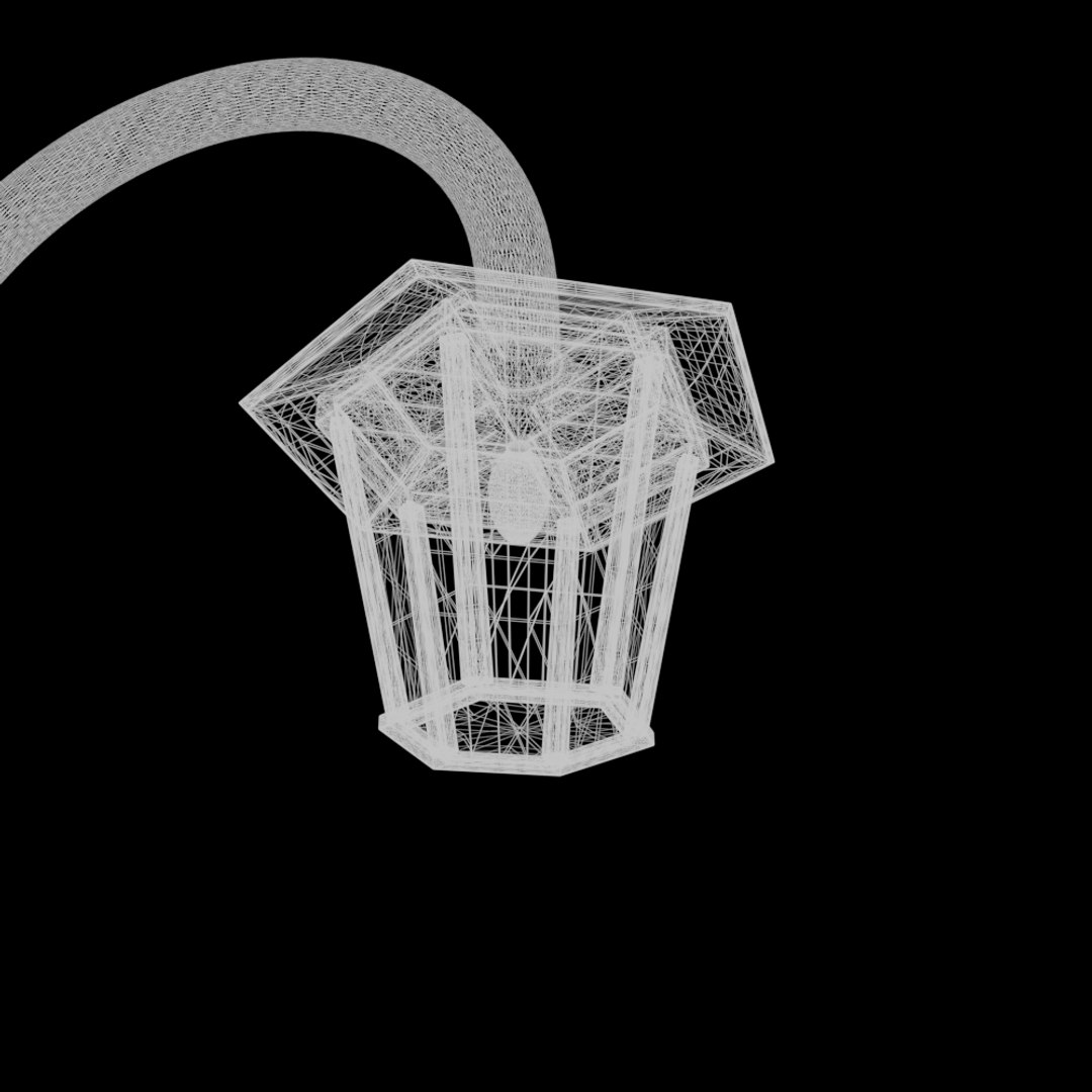 3D Rustic Street Lamp - TurboSquid 1562361