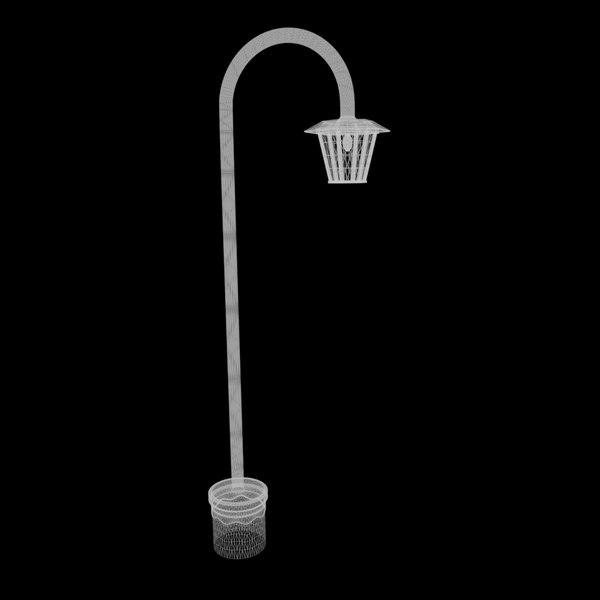 3D rustic street lamp - TurboSquid 1562361