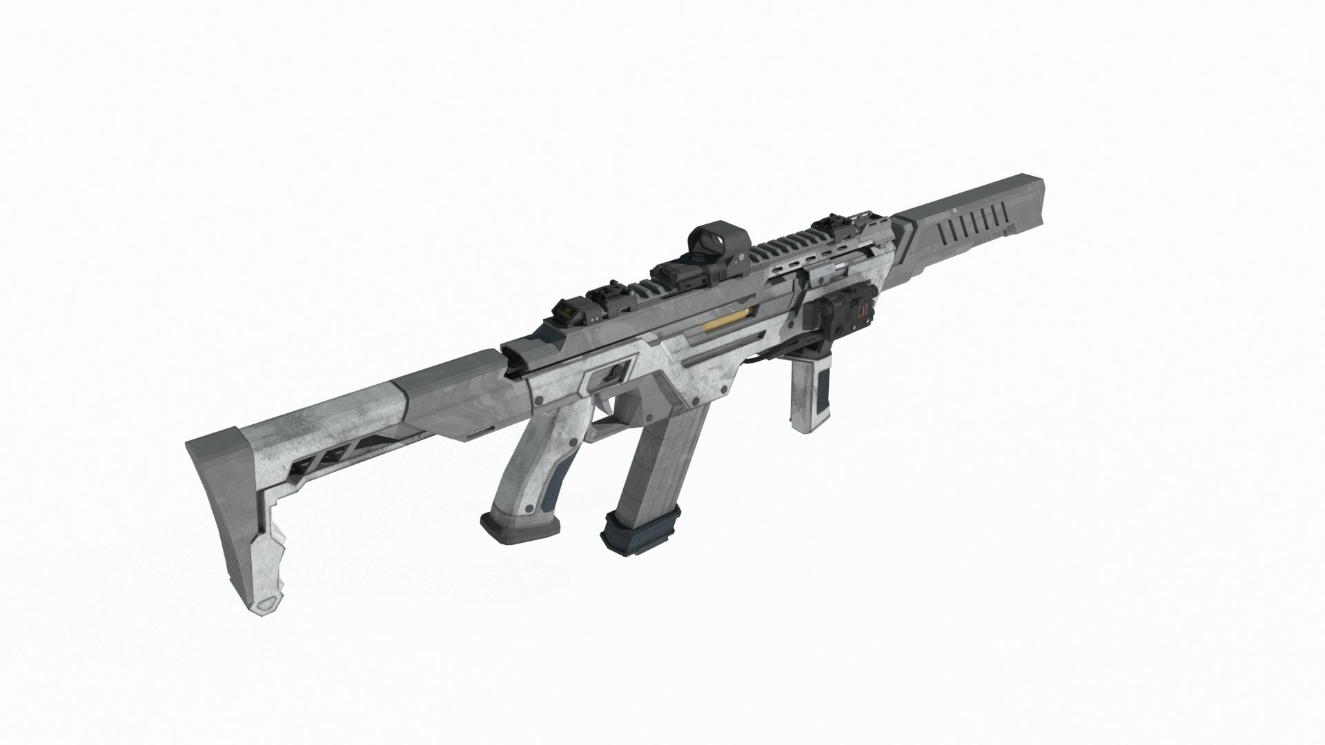 Future Sci-fi Rifles 3D - TurboSquid 2211023