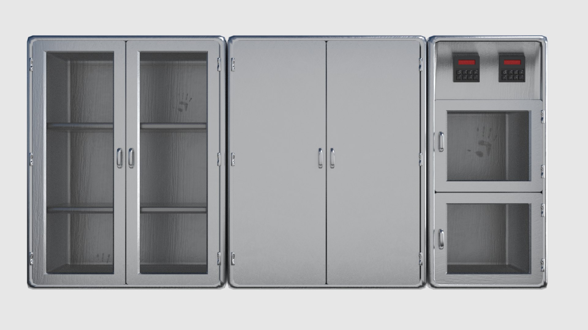 Metal Cabinets Obj