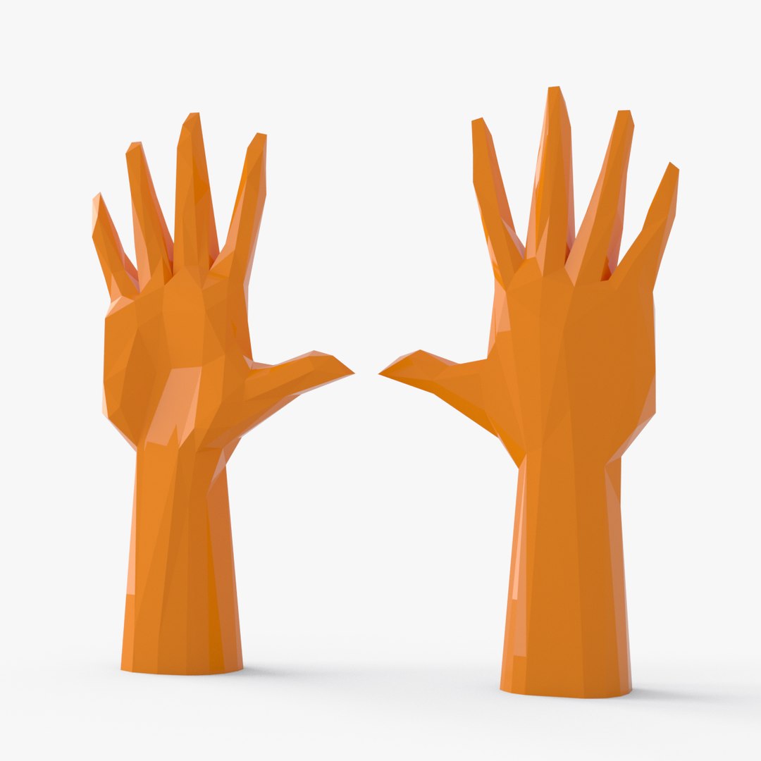 Stylized Hand 3D Model - TurboSquid 1375503