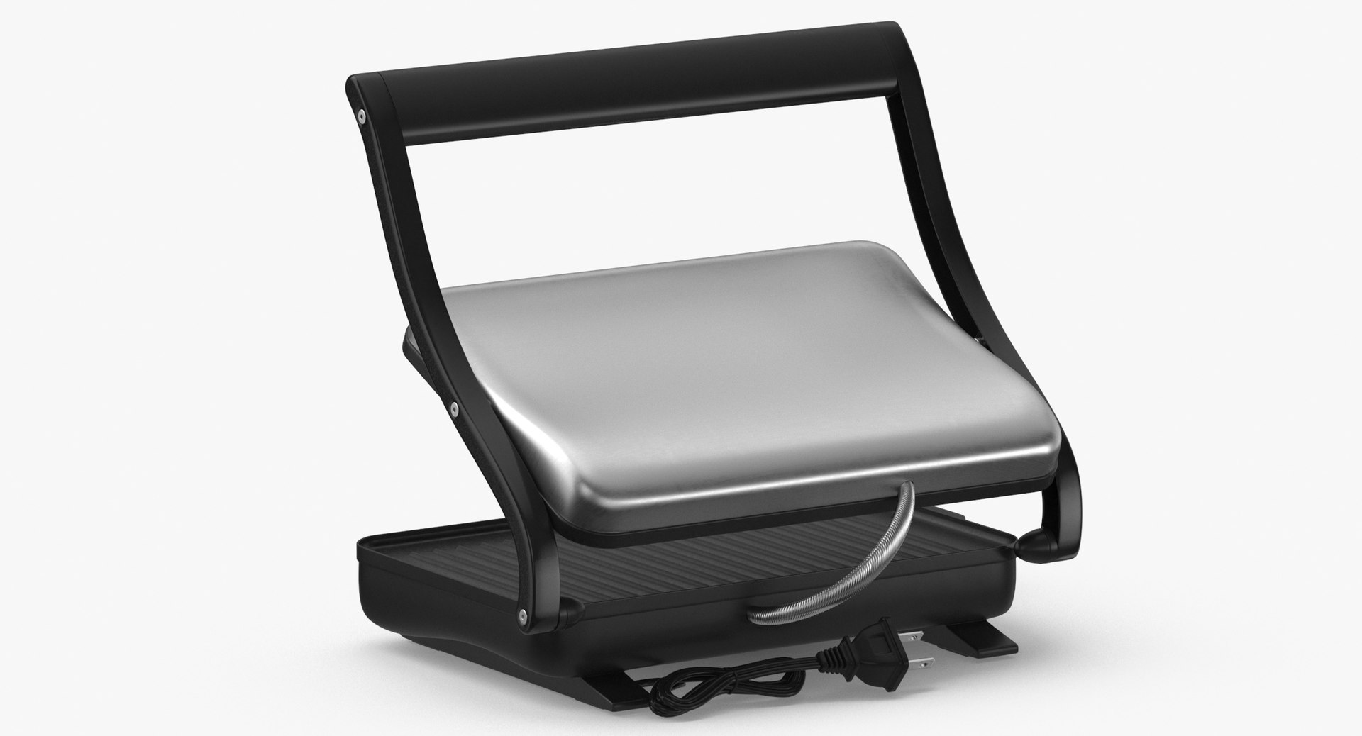 3D Model Panini Press Device Blank And Generic Label - TurboSquid 2071128