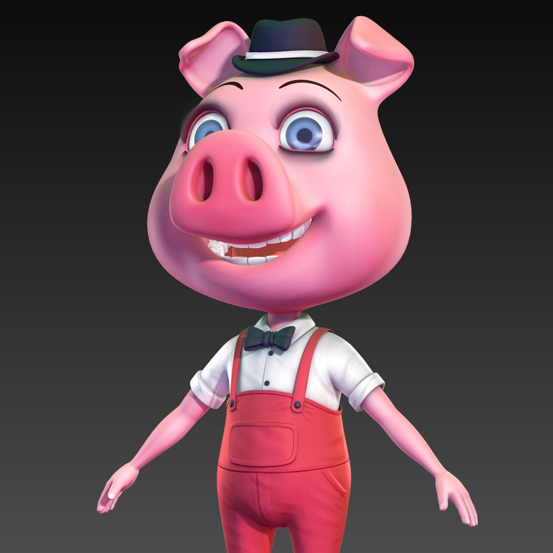 Cartoon Use 3d Model