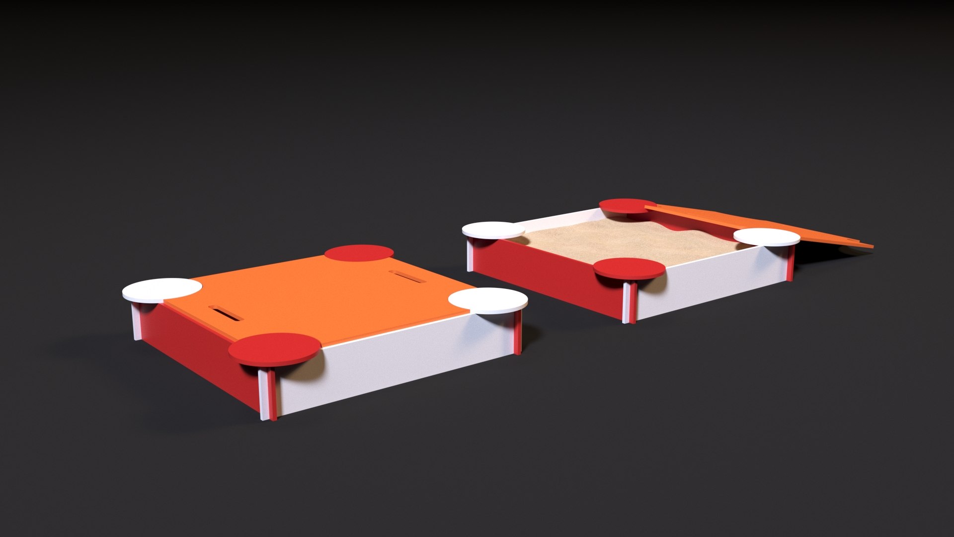 3D Playground Sandbox Model - TurboSquid 1738721