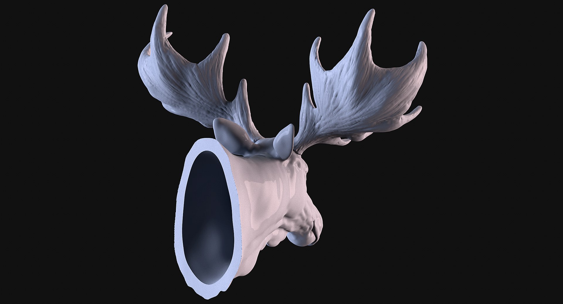 3D Moose Head - TurboSquid 2175325