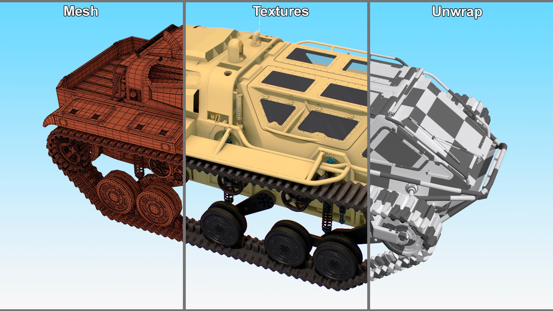 Luxury Tactical Tank Sand Colored 3D Model - TurboSquid 2381195