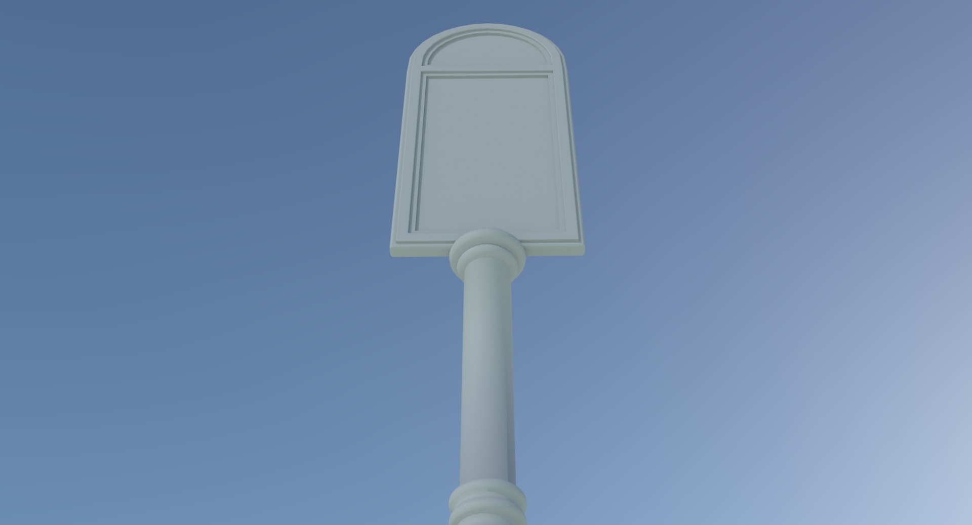 3d 3ds street notice board