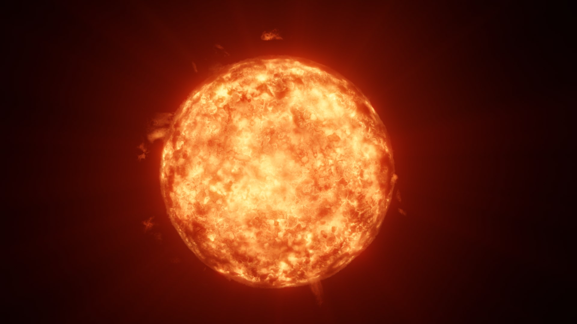 The Sun - Volumetric Shader 3D Model - TurboSquid 1869290