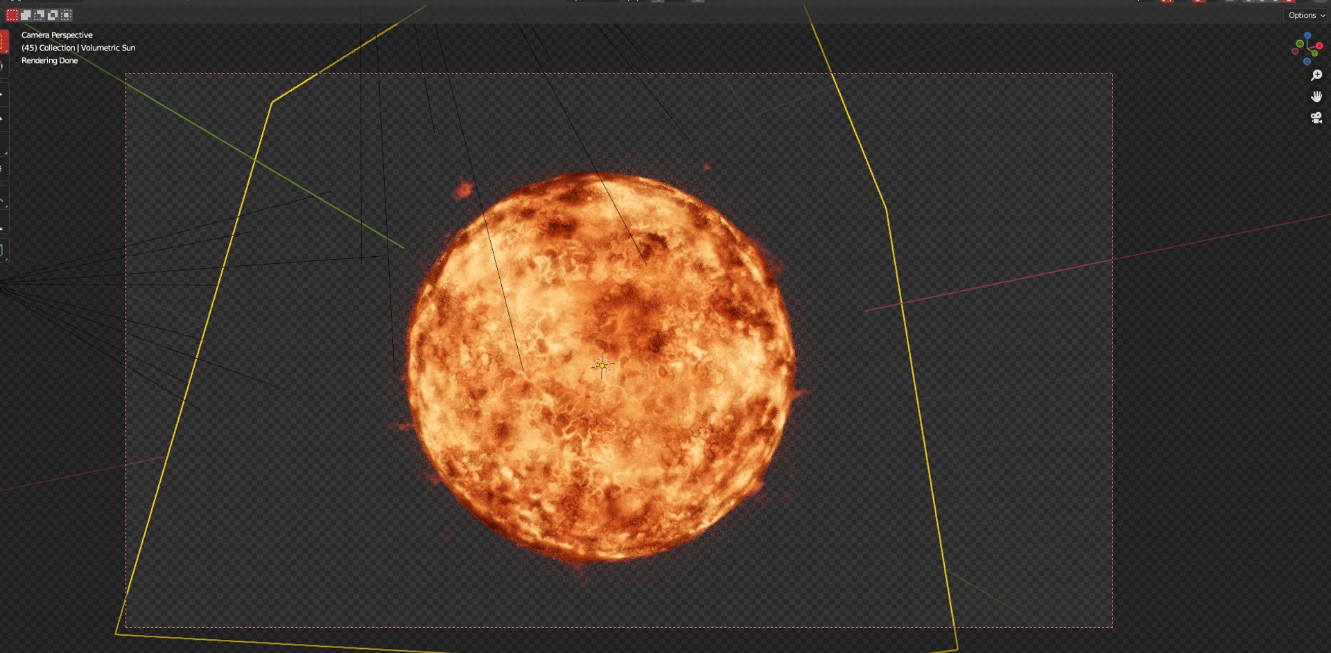 The Sun - Volumetric Shader 3D Model - TurboSquid 1869290