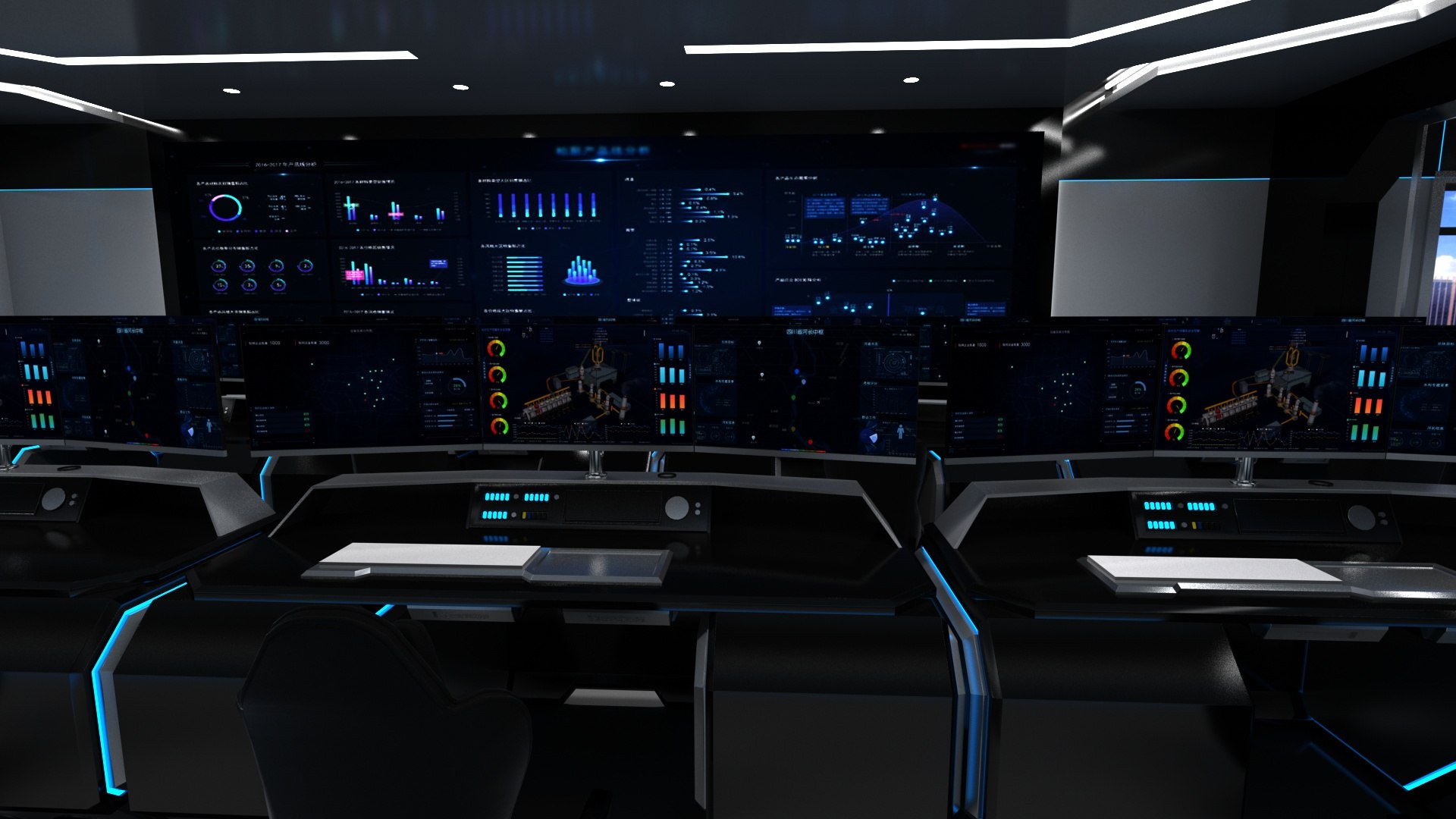 3D Command Center 2 Model - TurboSquid 2102601