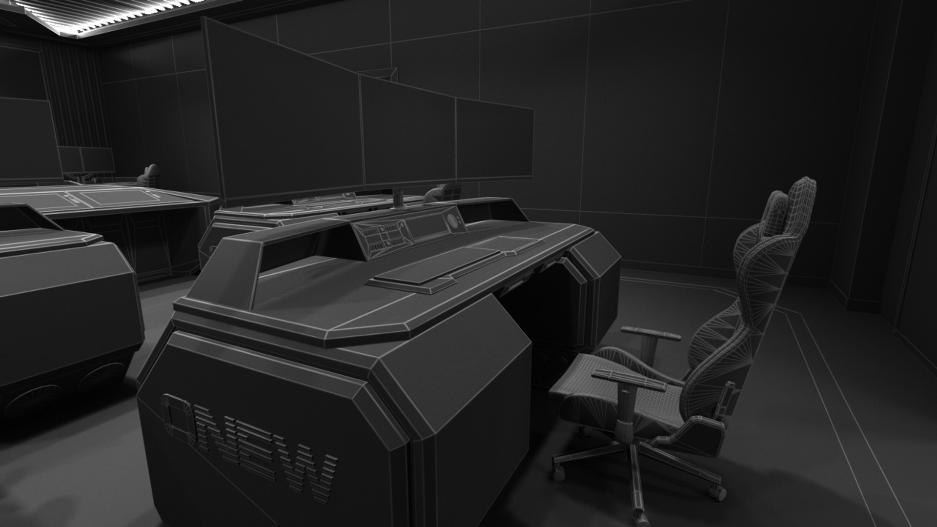 3D Command Center 2 Model - TurboSquid 2102601