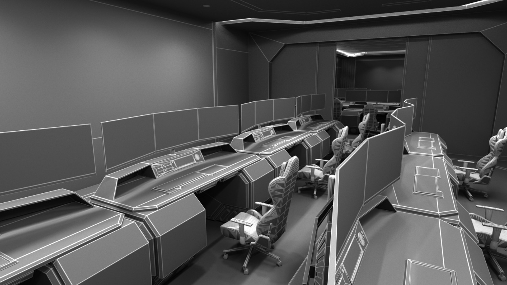 3D Command Center 2 Model - TurboSquid 2102601