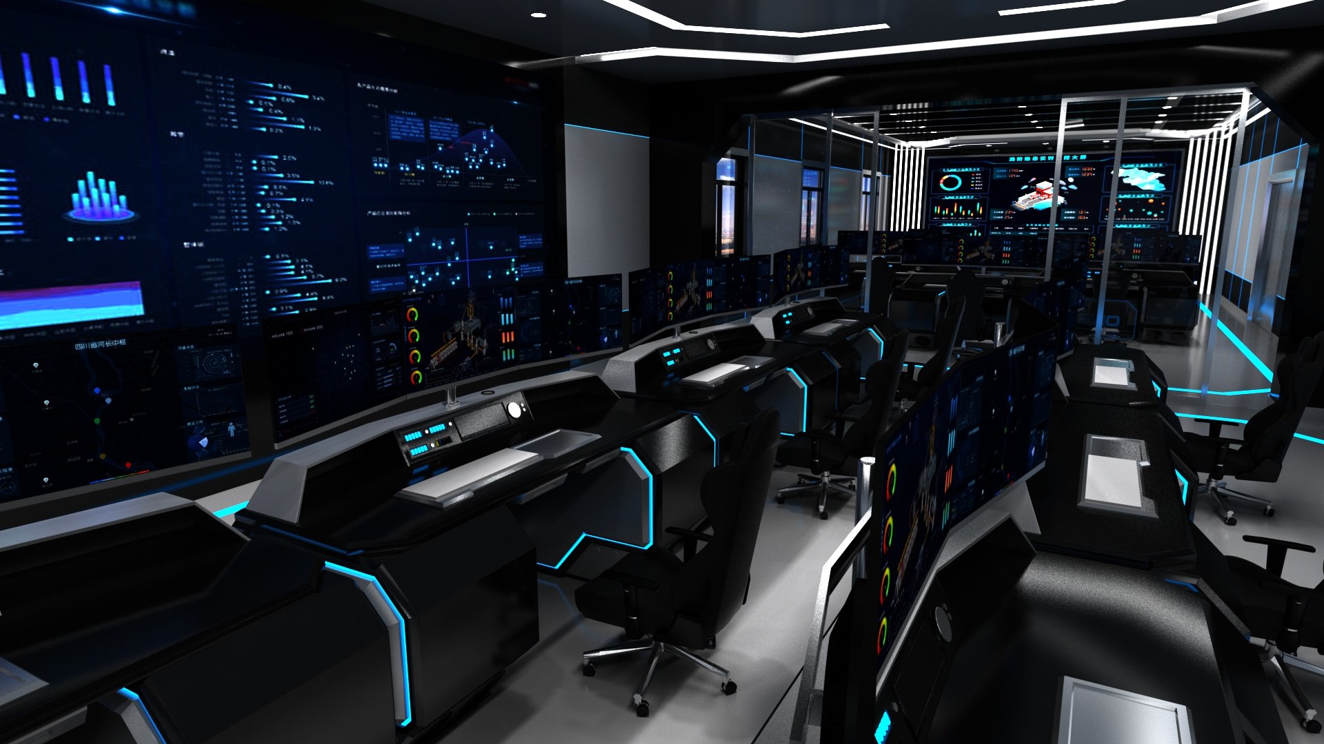 3D Command Center 2 Model - TurboSquid 2102601