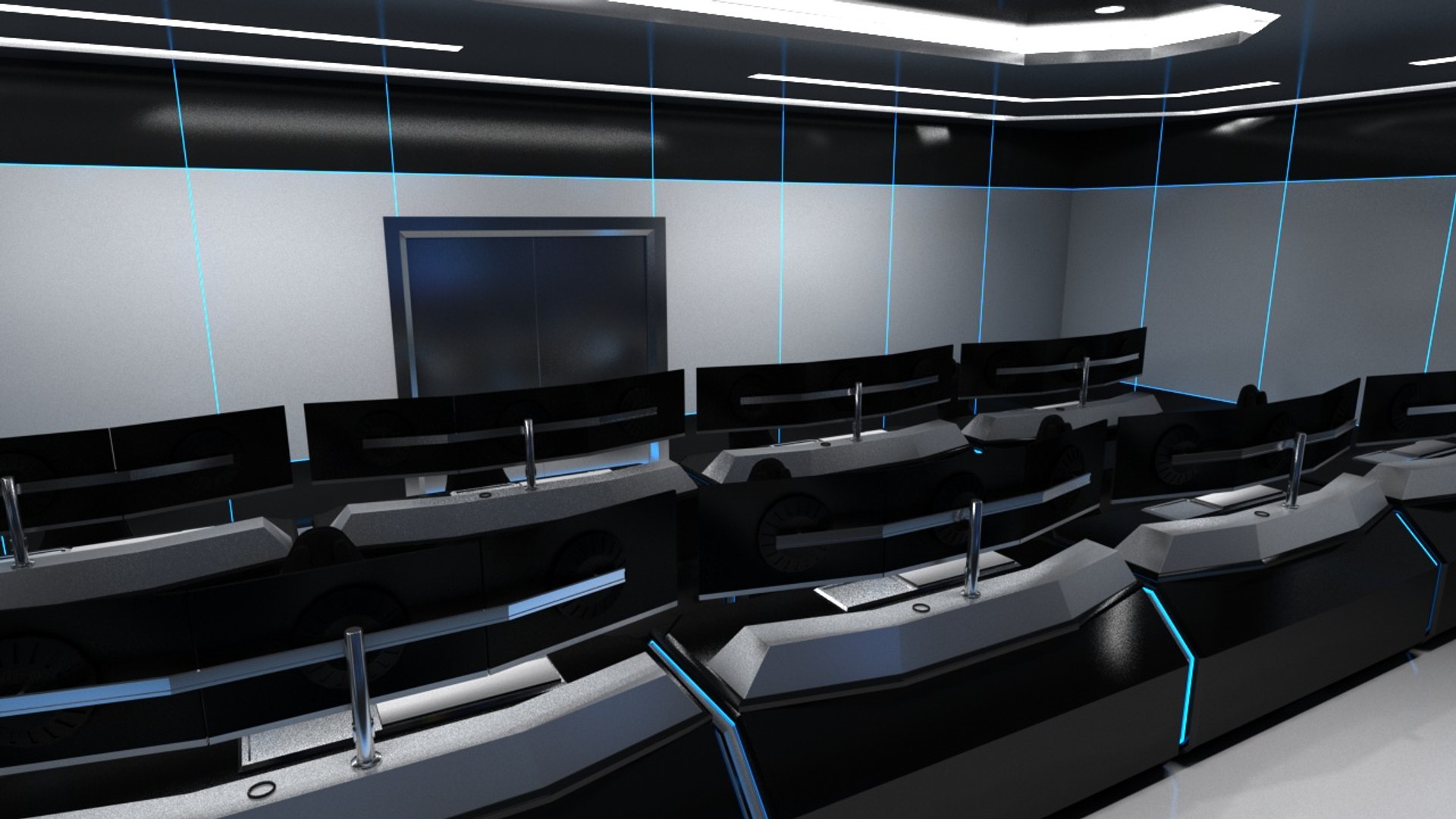 3D Command Center 2 Model - TurboSquid 2102601