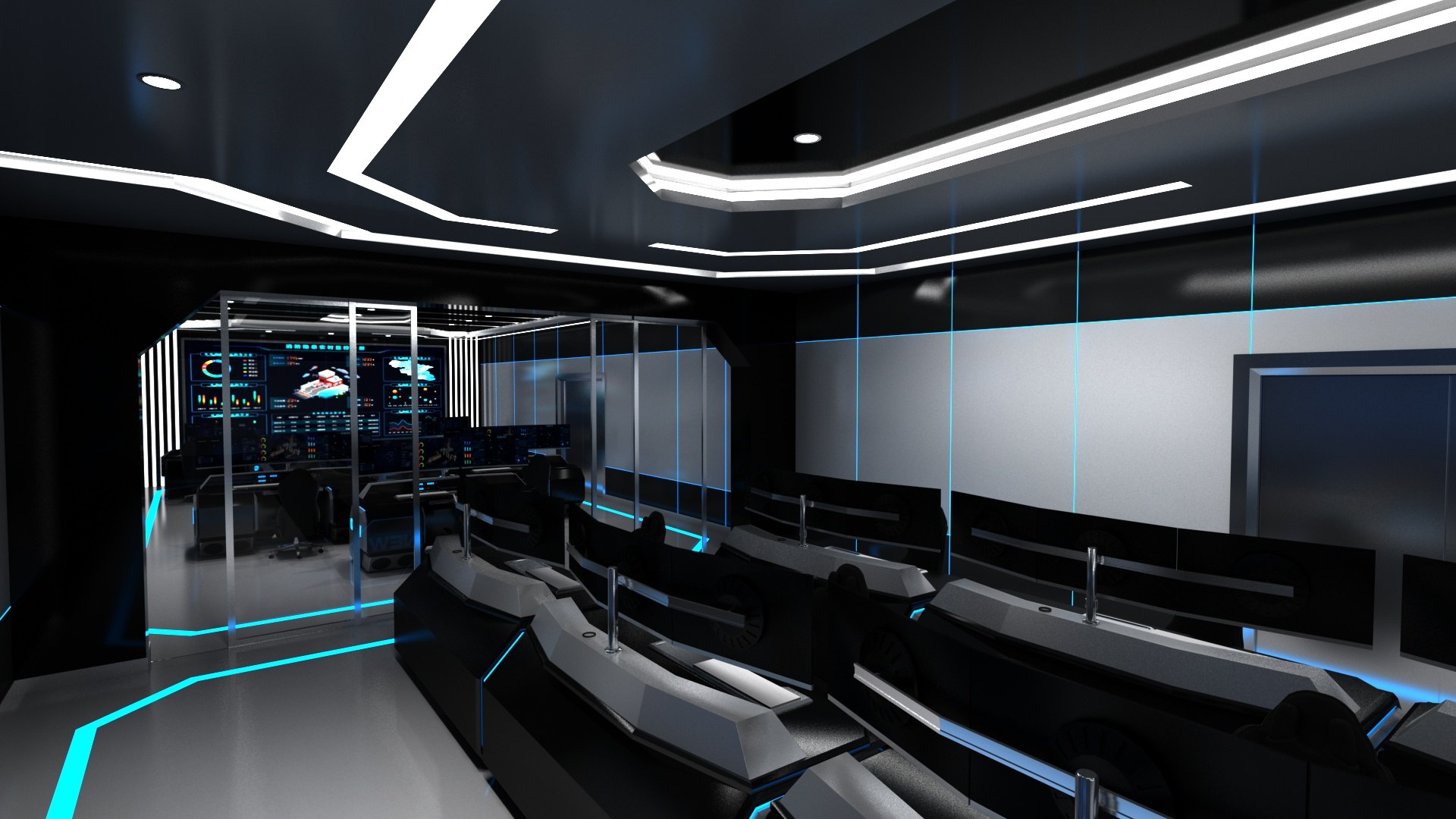 3D Command Center 2 Model - TurboSquid 2102601