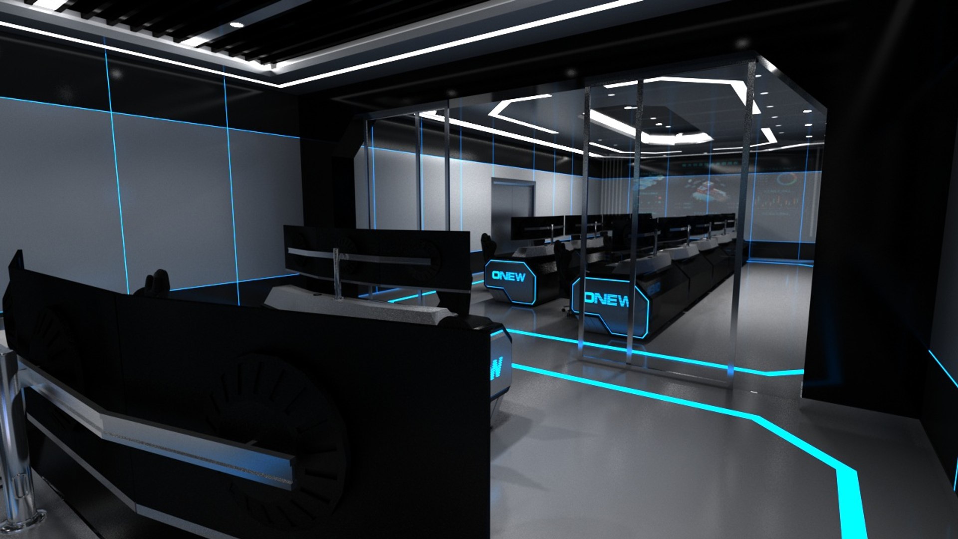 3D Command Center 2 Model - TurboSquid 2102601