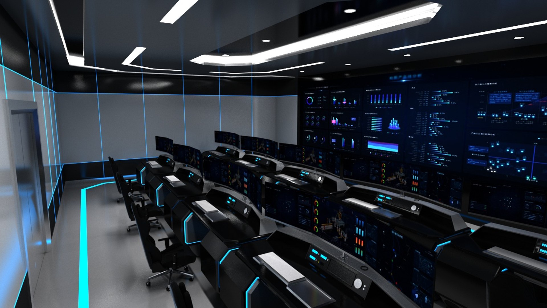3D Command Center 2 Model - TurboSquid 2102601