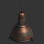 free industrial light 3d model