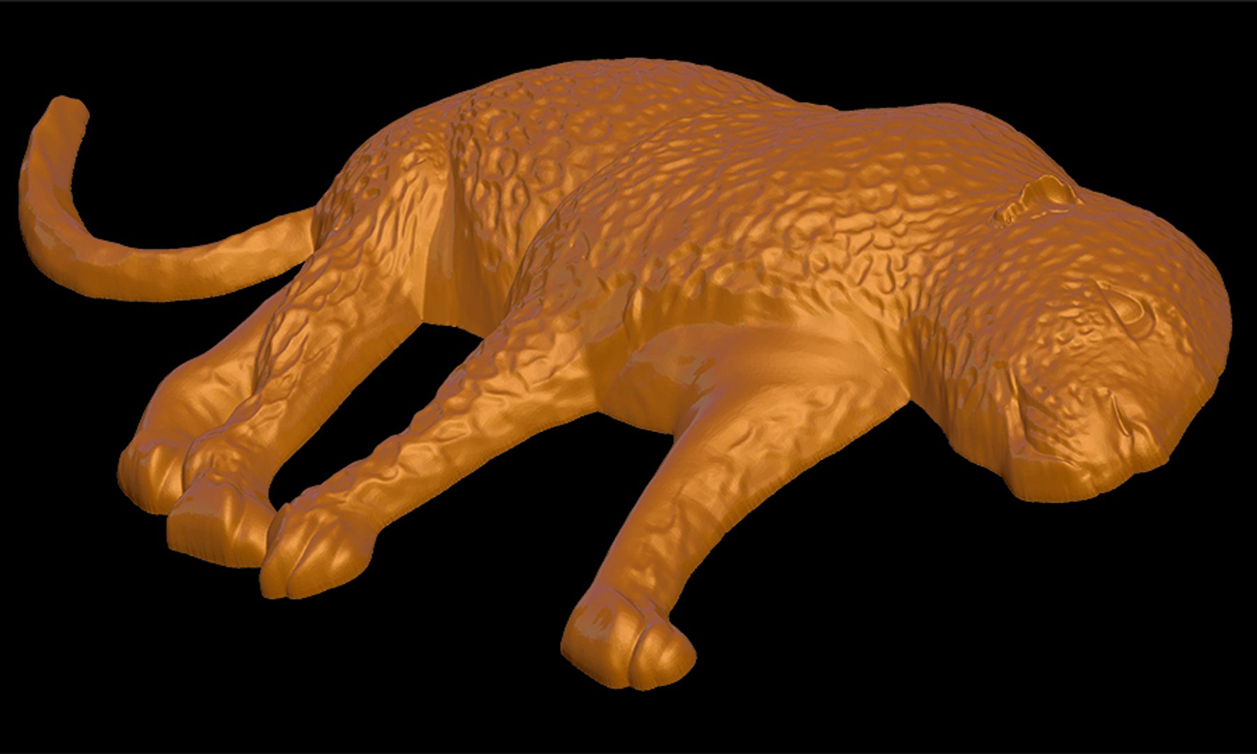 3d Model Leopard