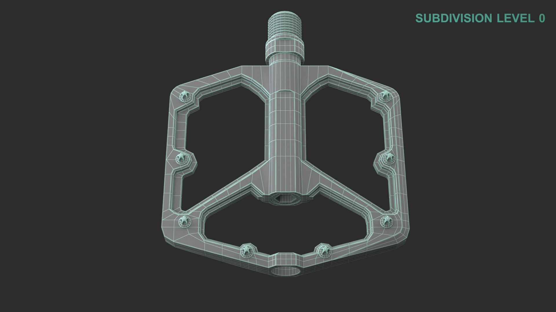 Bicycle Pedal 3D model - TurboSquid 2008590