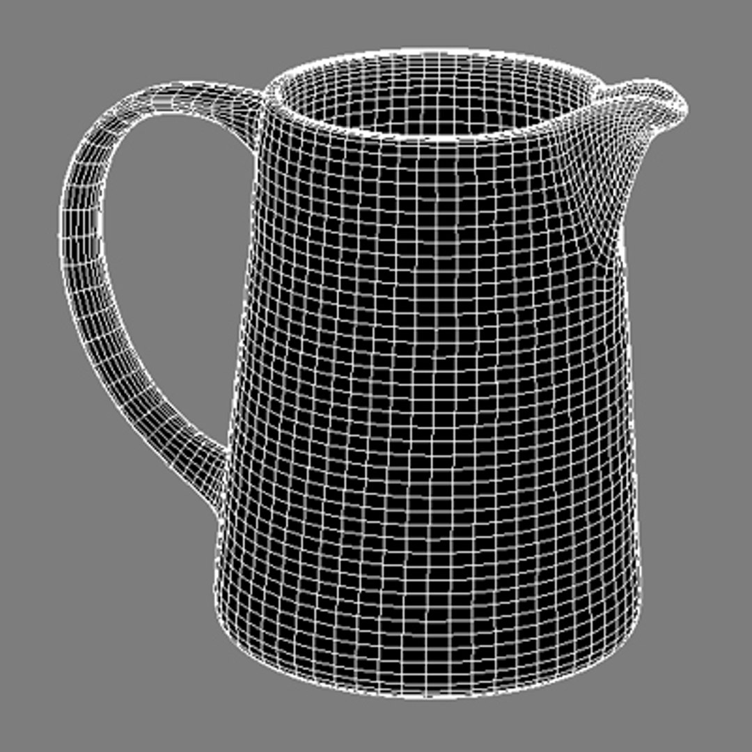 Tableware Pitcher Housing - 3d Model
