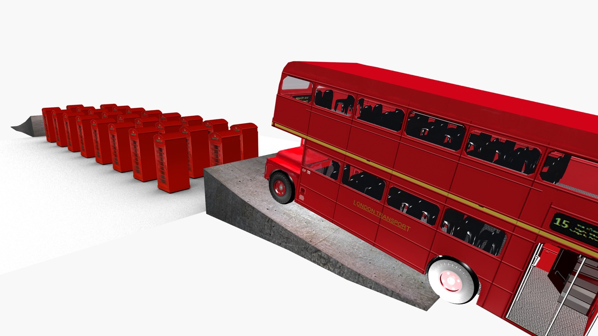 3D Speed Bus Jump Model - TurboSquid 1848960